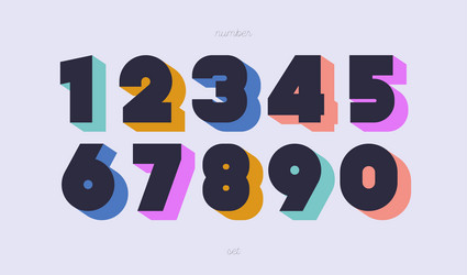 Numbers 1 5 Vector Images (over 9,400)