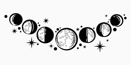 Vintage Moon Vector Images (over 26,000)