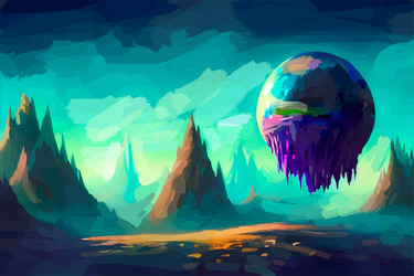 Alien World Vector Images (over 6,800)