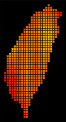 Taiwan Geographical Map Vector Images (over 370)