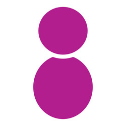 Icon symbol with 3 person character people Vector Image
