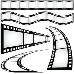 Film reel Royalty Free Vector Image - VectorStock
