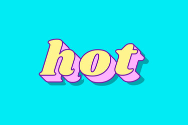 Hot Word Vector Images (over 8,500)