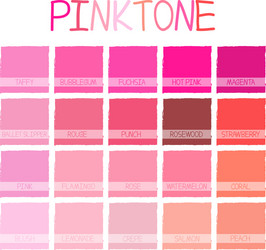 Pink Color Chart Names