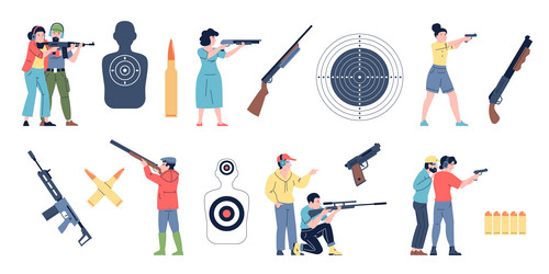 Shooting Range Vector Images (over 9,300)