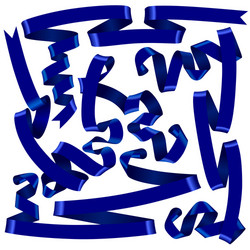 Blue Scroll Ribbon Banner Vector Images (over 1,700)