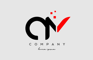 Cm connected alphabet letter logo icon Royalty Free Vector