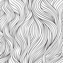 Curved lines pattern Royalty Free Vector Image