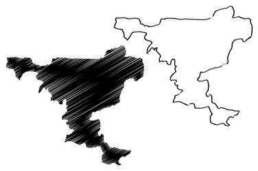 Jigawa state map Royalty Free Vector Image - VectorStock