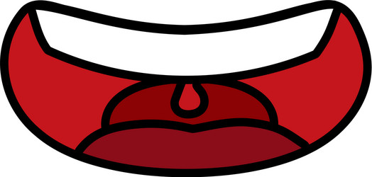 Laugh smile cartoon Royalty Free Vector Image - VectorStock