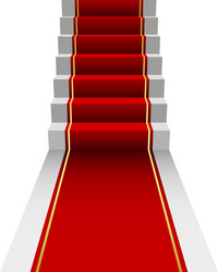Red carpet Royalty Free Vector Image - VectorStock