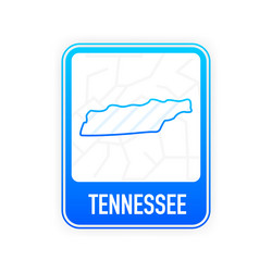 Tennessee State Shape Outline Vector Images (over 340)