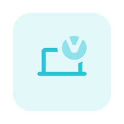 Integrated camera in laptop for calls Royalty Free Vector