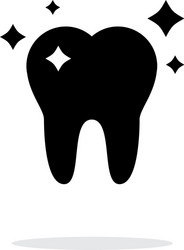 Tooth icon Royalty Free Vector Image - VectorStock