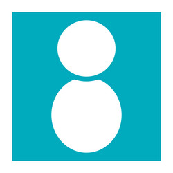 Icon symbol with 3 person character people Vector Image