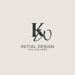 Kw Monogram Vector Images (over 1,200)