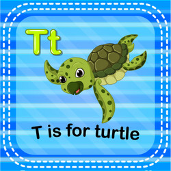 Flashcard letter j is for jellyfish Royalty Free Vector