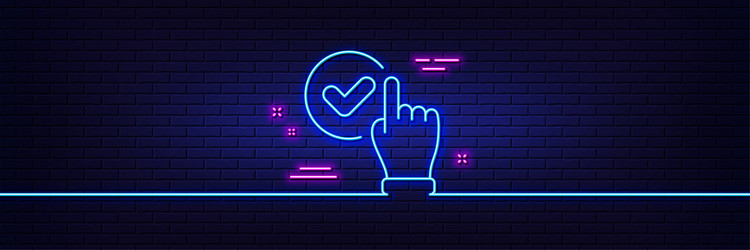 Checkbox icon approve sign Royalty Free Vector Image