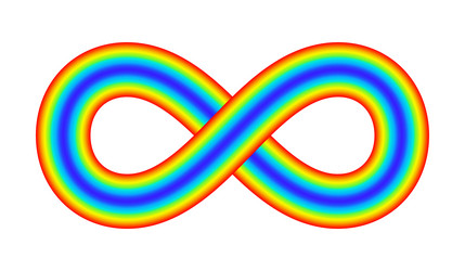 Infinity rope loop Royalty Free Vector Image - VectorStock