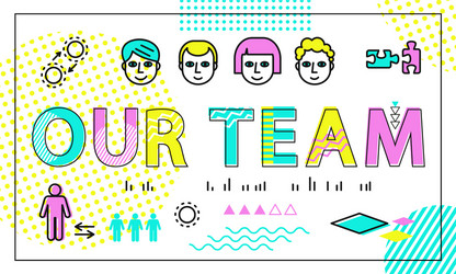 Interaction Teamwork Posters Vector Images (over 210)
