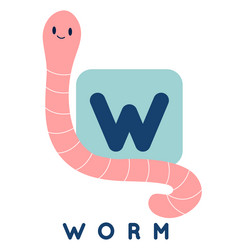 Worm Letter Alphabet Vector Images (over 180)