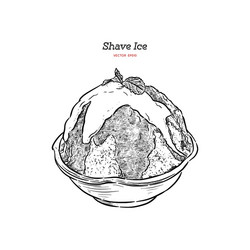 Food Korean Bingsu Vector Images (40)