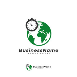 World time watch zones flat Royalty Free Vector Image