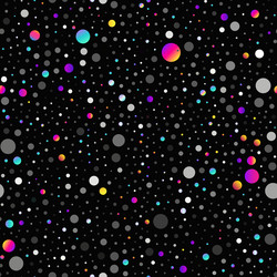 Colored space star seamless texture Royalty Free Vector