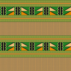 Ethnic seamless pattern cloth kente Royalty Free Vector