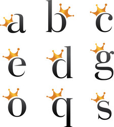 Letter D with Crown Vector Images (over 1,000)