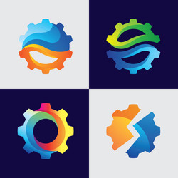 Abstract Gear Logo Vector Images (over 16,000)