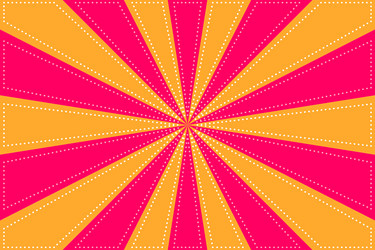 Pink sunburst pattern background ray radial star Vector Image