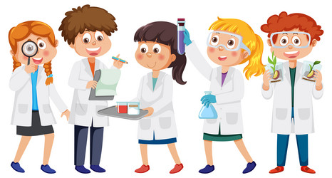 Science Experiment Cartoon