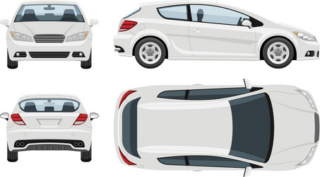 Car Overhead Vector Images (over 990)