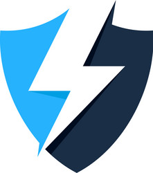 Security guard logo design shield template Vector Image