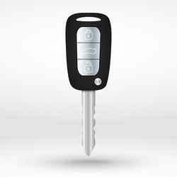 Car folding key Royalty Free Vector Image - VectorStock