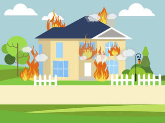 House Fire Clipart