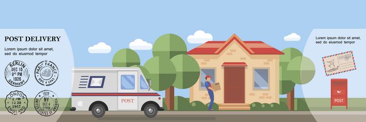 Post Office Car Vector Images (over 680)