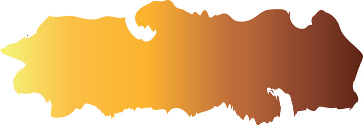 Horizontal line creative design with brush stroke Vector Image