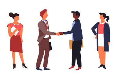 Business team set Royalty Free Vector Image - VectorStock