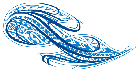 Water Waves Tattoos Designs