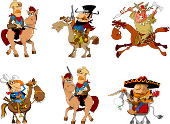 Cowboy Royalty Free Vector Image - VectorStock