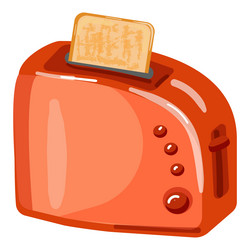 Broken toaster error 3d icon Royalty Free Vector Image