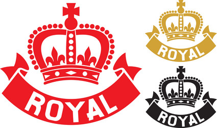 Crown Royalty Free Vector Image - VectorStock