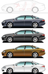 Outline Sedan Car Drawing Vector Images (over 1,000)