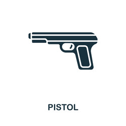 Salvo fire system icon monochrome simple line Vector Image