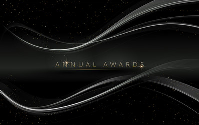 Award nomination ceremony luxury background Vector Image
