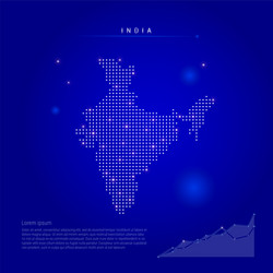 Map India Glowing Vector Images (over 100)