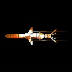 Cruise missile icon Royalty Free Vector Image - VectorStock