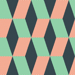 Rough geometric print Royalty Free Vector Image